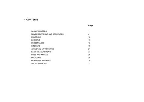 Mathematic Form1 Ppt