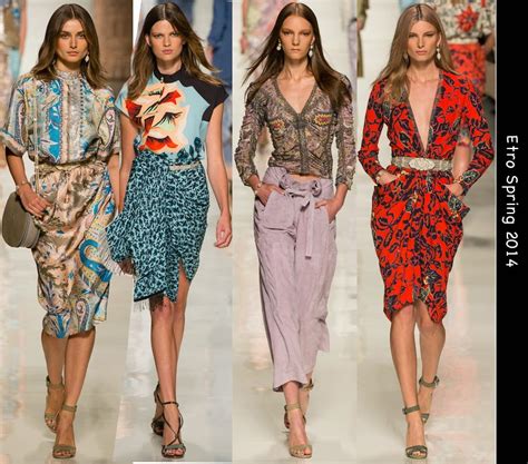 Runway to Style Freaks| Fashion Blog: Spring 2014 Milan Shows: Etro ...