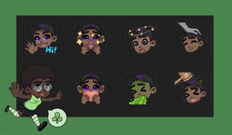 Create Custom Emotes For Live Streamers And Chat Apps By Cloverwilliams