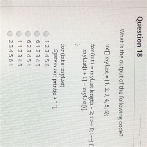 Solved Question 16 A Method Does Not Return A Value Void