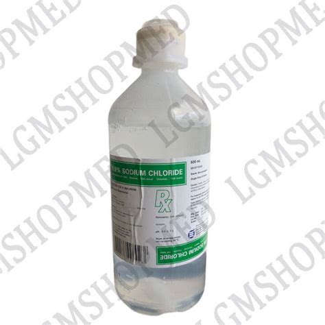 Plain Nss Iv Solution 500ml Euromed Lazada Ph