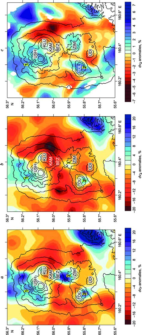 Shallow Anomalies Of Seismic Velocities Derived Independently From The