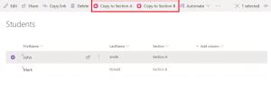 SPFx Extensions ListView Command Set