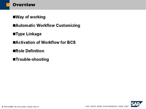 How To Guide Workflow BCS Lars Lobe SAP