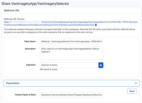 Submitting A Job Through An FME Flow Webhook FME Support Center