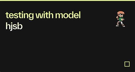 Testing With Model Hjsb Codesandbox