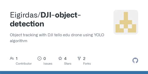Github Eigirdasdji Object Detection Object Tracking With Dji Tello