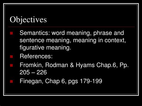ppt meaning semantics ‘ language without meaning is meaningless