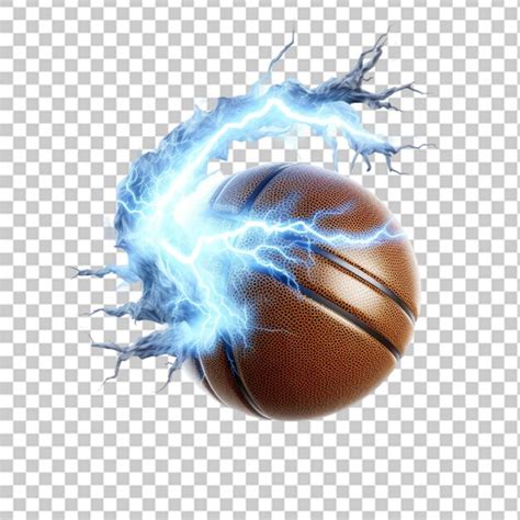 Premium Psd Electric Ball Lightning Circle Strike Plasma