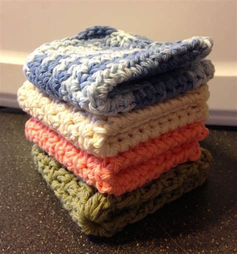 Crochet 2 Dish Cloths Out Of Cotton Yarn By Camoore97 Fiverr