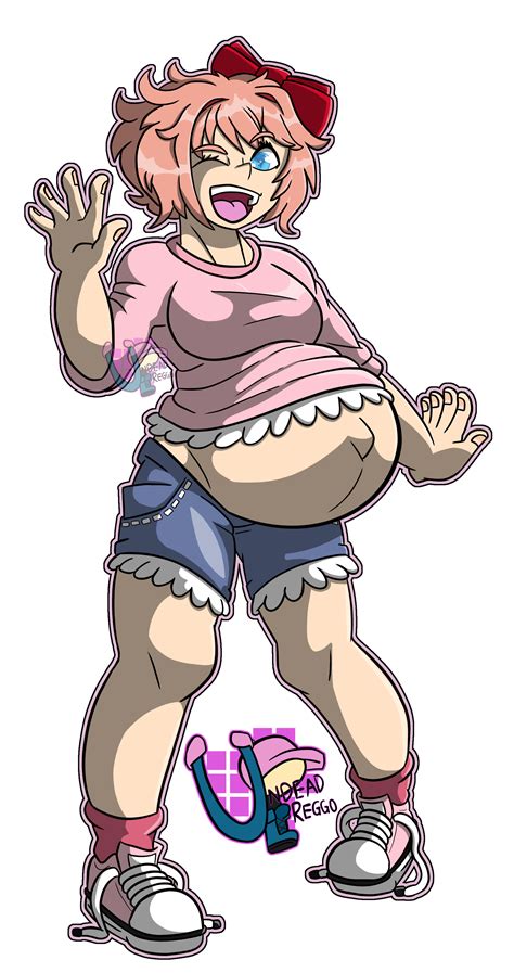 Pregnant Sayori By Undeadpreggo On Deviantart