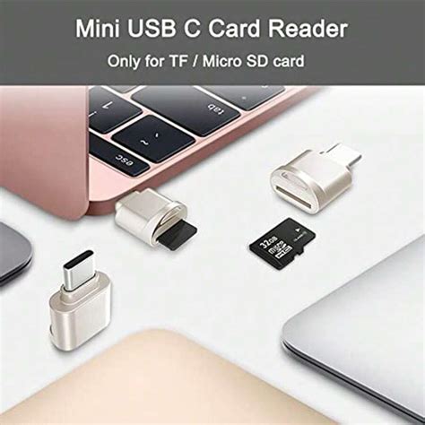 Micro SD Card Reader USB C To SD Card Reader Type C TF Memory Card Reader With USB C To USB