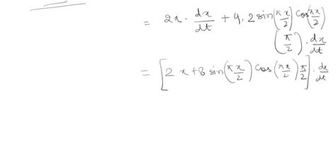 Solved A Particle Moves Along The Curve Y Sin Pi X As The