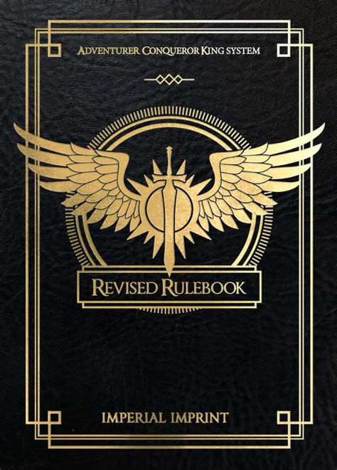 Acks Ii Revised Rulebook Hardcover Autarch Emporium