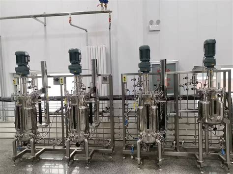 Industrial Microbiology Fermentation Stainless Steel Fermenter Flow