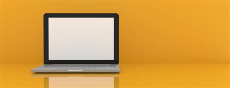 작업 테이블 전면 보기에 노트북 컴퓨터 흰색 빈 화면 공간을 복사합니다 3d 렌더링 책상에 대한 스톡 사진 및 기타 이미지 책상 컴퓨터 모니터 공란 Istock