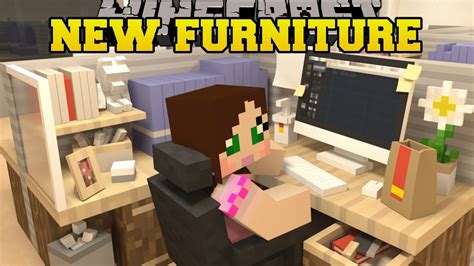 Minecraft New Furniture Computer Oven Washing Machine Desk
