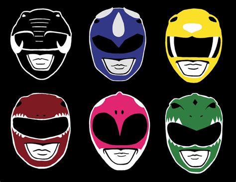 Power Ranger Mask Printable