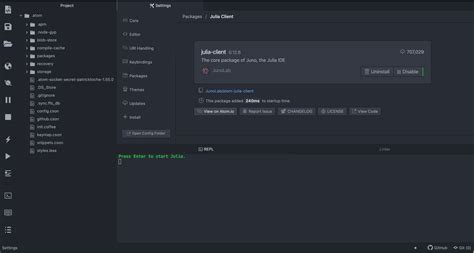 Info Needed How Can Prevent Julia Client From Starting On Atom