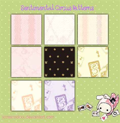 Sentimental Circus Patterns By Xxmsrockxx On DeviantArt