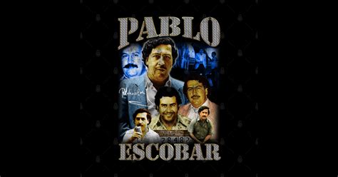 Pablo Escobar Bootleg Vintage 90s Design Pablo Escobar Sticker