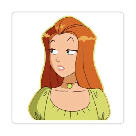 Sam Totally Spies Sticker