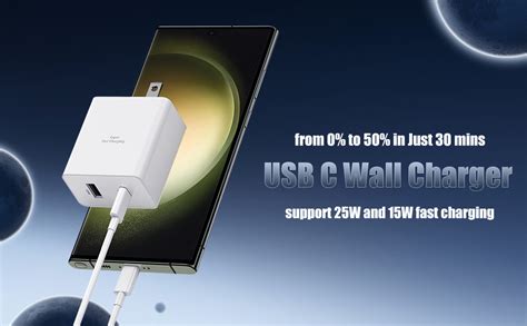 Fast Charger Type C Excgood Dual Port 25w15w Super Fast