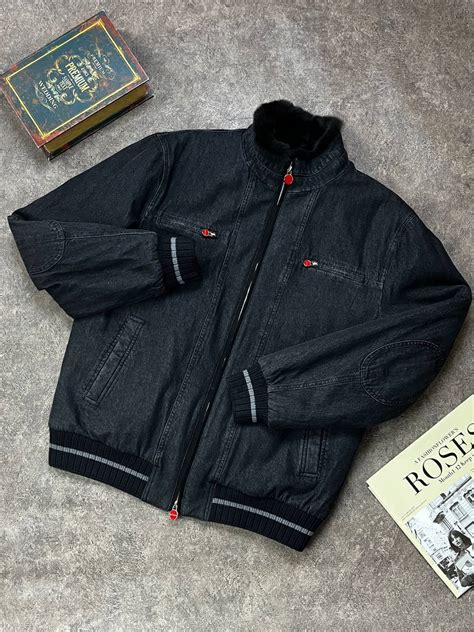 Джинсовая куртка на меху Kiton Интернет магазин мужской брендовой одежды Exclusive Moscow