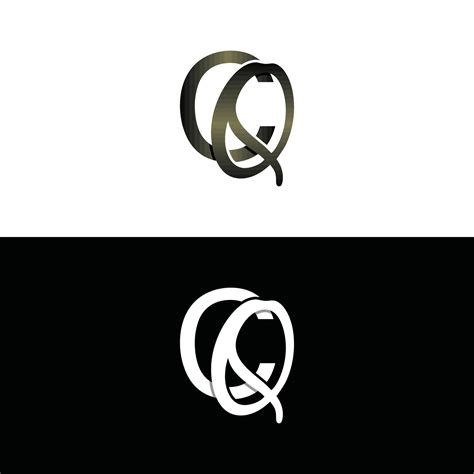 Letter CQ Luxury Modern Monogram Logo Vector Design Logo Initial
