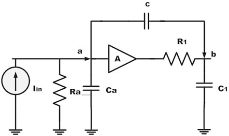 Negative Capacitance Stage Used For Reducing The Capacitance At The