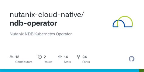 Github Nutanix Cloud Native Ndb Operator Nutanix Ndb Kubernetes Operator