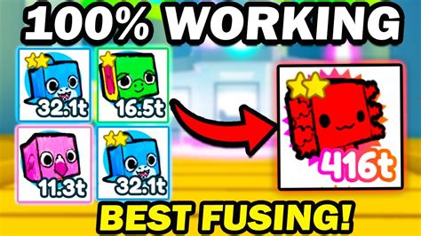 BEST FUSING METHOD TO FUSE RAINBOW DOODLE AXOLOTL IN PET SIMULATOR X