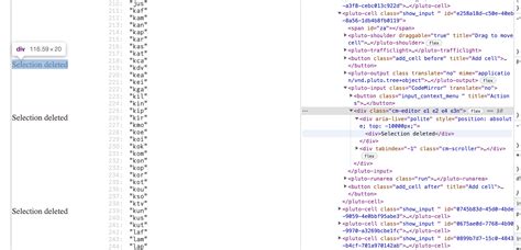 Selection Deleted Text Appears On Very Long Notebooks Issue 2397