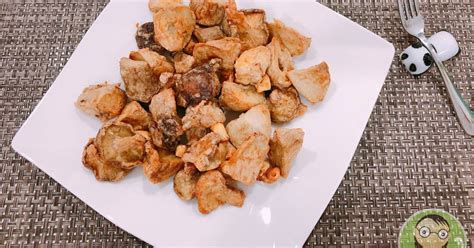 氣炸椒塩香菇杏鮑菇~氣炸鍋料理 食譜與作法 By 幸福彤話 Cookpad