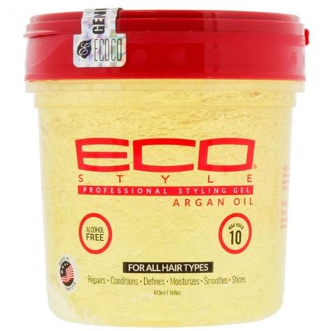 Eco Style Argan Oil Hair Gel 473ml Tub