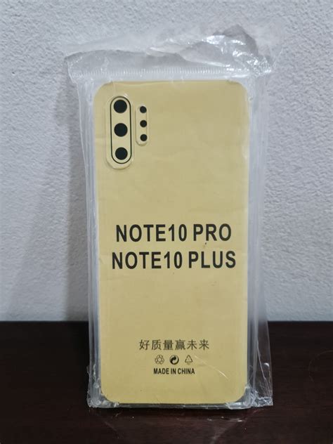 Samsung Note 10 Plus Mobile Phones Gadgets Mobile Gadget Accessories Cases Sleeves On