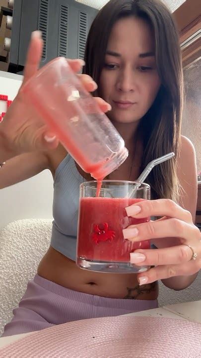 Cocktail Pastèque Fraise Fraîcheur Estivale Fraises Pastèque