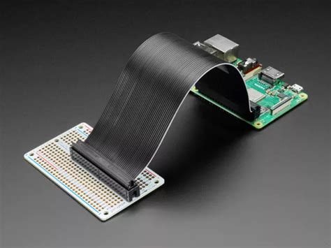 Adafruit Perma Proto 40 Pin Raspberry Pi Half Size Pcb Kit Avec 2x20