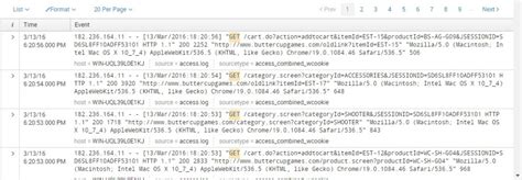 Example Search Splunk