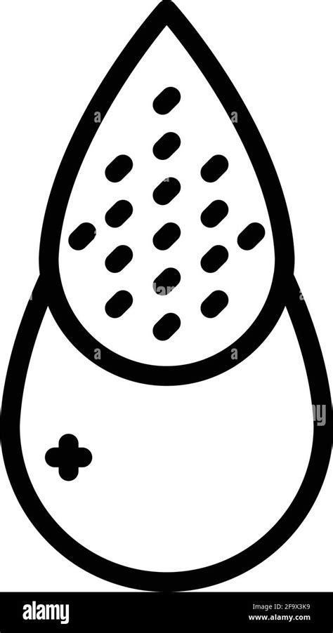 Natural Water Drop Icon Outline Natural Water Drop Vector Icon For Web Design Isolated On White