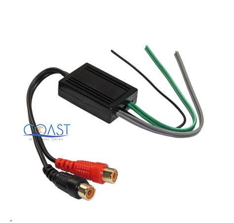 Car Home Audio Speaker To RCA Line Output Converter In Out High Low BLC07