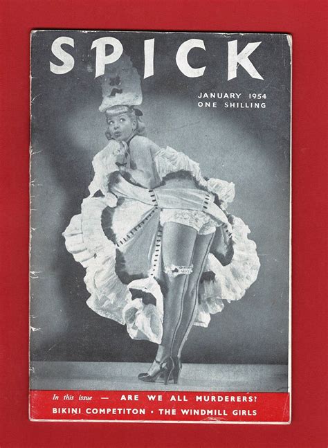 Spick Magazine Vintage Adult Publication Volume 1 Issue Etsy