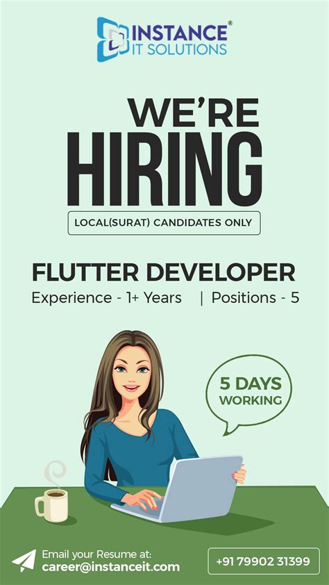 Jyoti Solanki On Linkedin Calling All Flutter Wizards Join Our Team