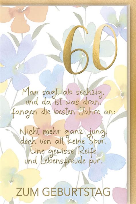 Geburtstagskarte Sch Ner Spruch Edles Papier