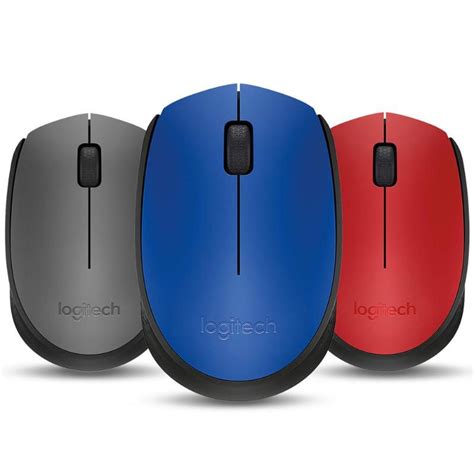 เมาส์ไร้สาย Logitech M170 1000 Dpi เมาส์ 2 4ghz พร้อมตัวรับสัญญาณนาโน