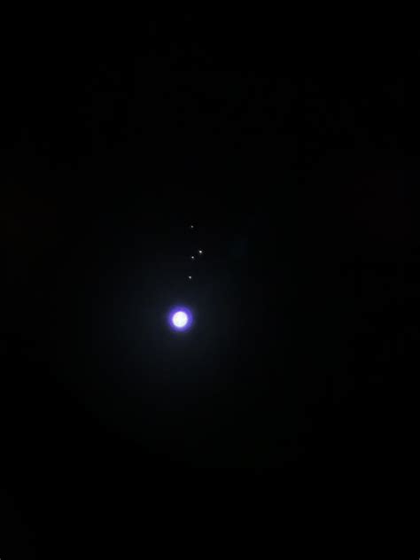 Was Looking At This Planet And Its Moons Last Night Based On Its Position It Was Either Jupiter