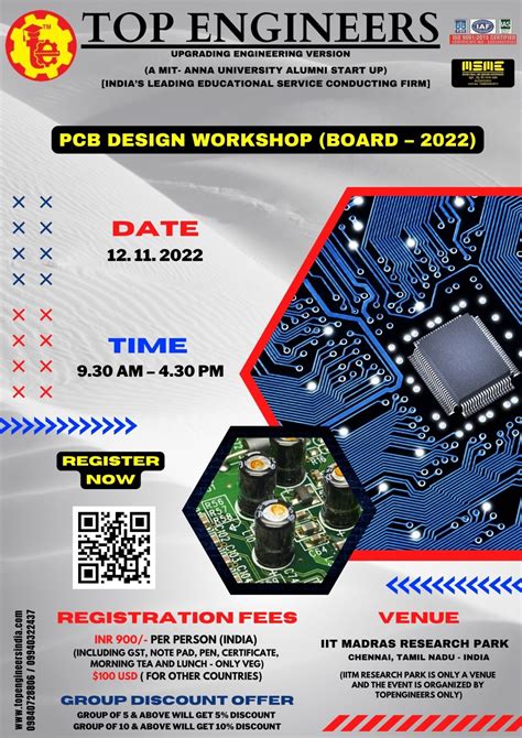pcb design workshop board 2022 topengineers