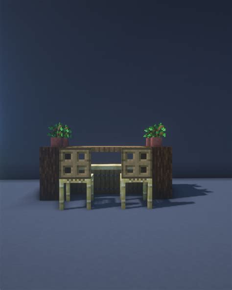 Part How to build a table Здания в майнкрафт Дома minecraft Поделки minecraft