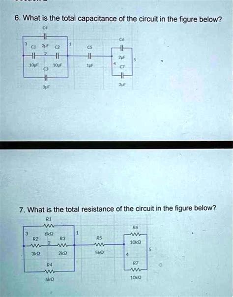 video solution 6 what is the total capacitance of the circuit in the