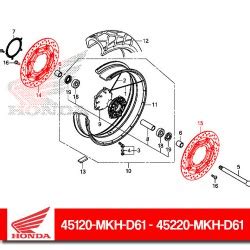 Dischi Freno Anteriori Honda Per Honda X ADV